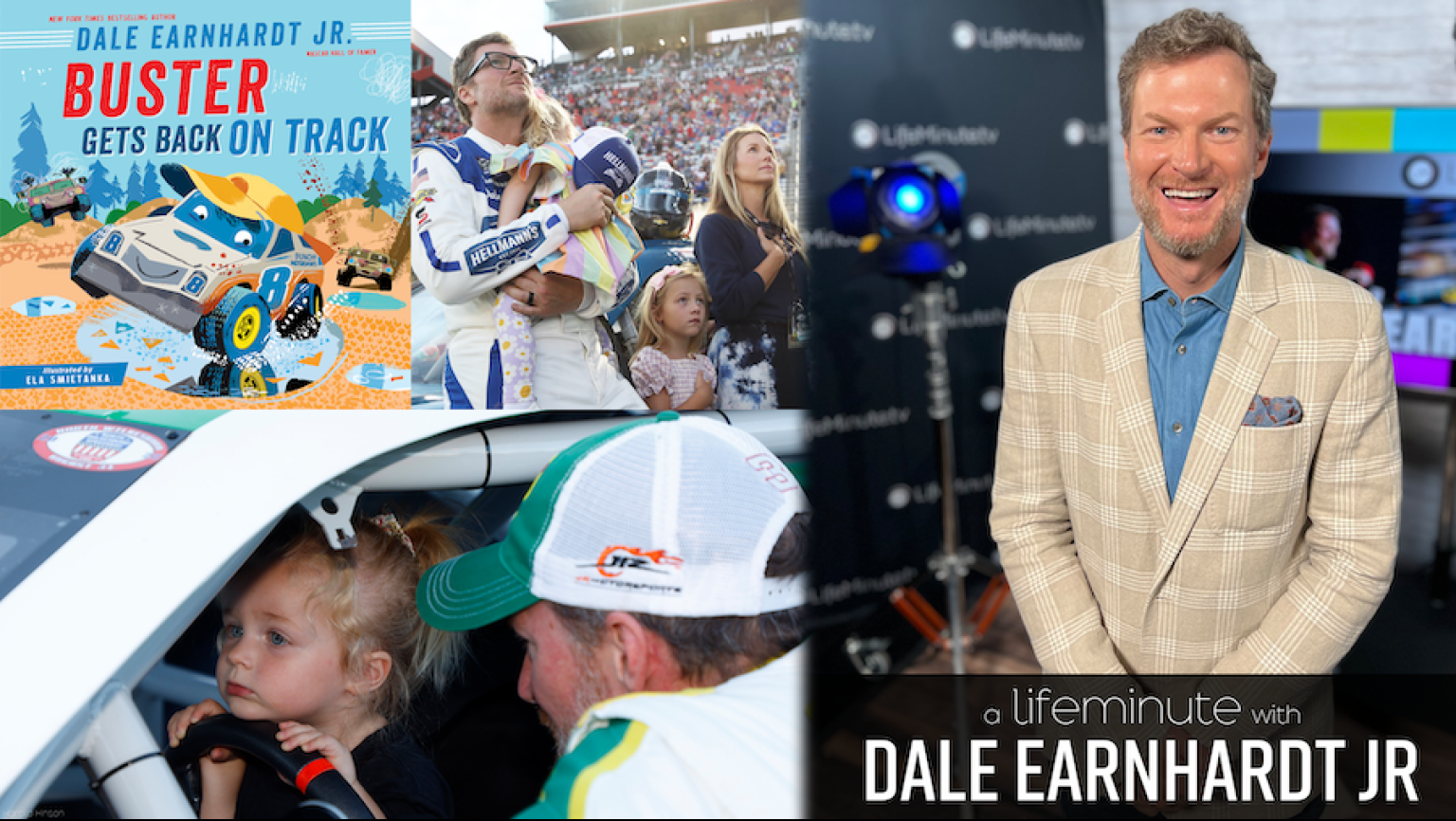 Racing Legend Dale Earnhardt Jr. Releases New Children's Book "Buster ...
