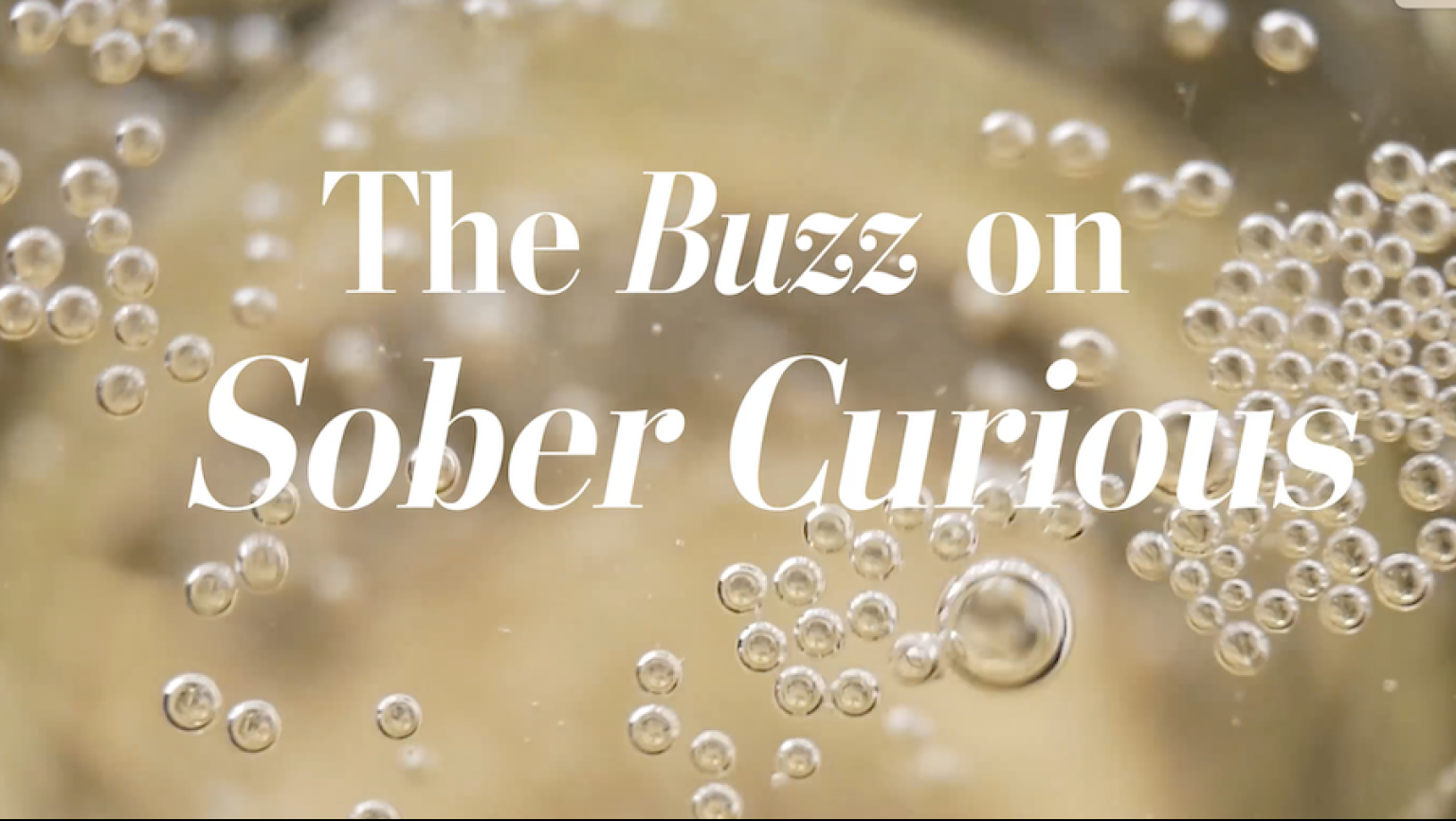 The Buzz on a Sober Curious Lifestyle | LifeMinute TV