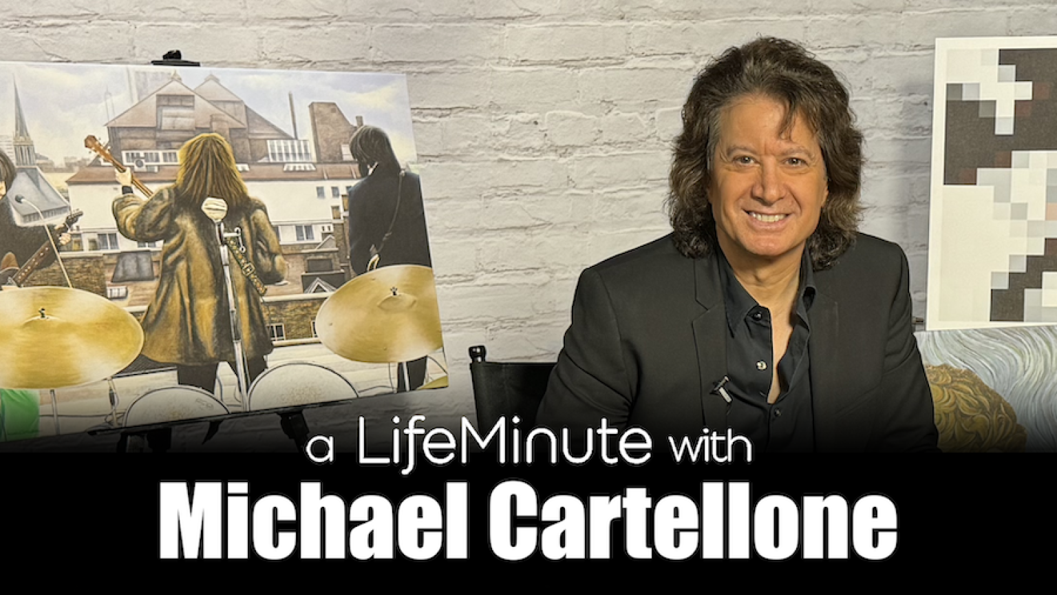 Lynyrd Skynyrd’s Michael Cartellone Debuts His Artwork | LifeMinute TV