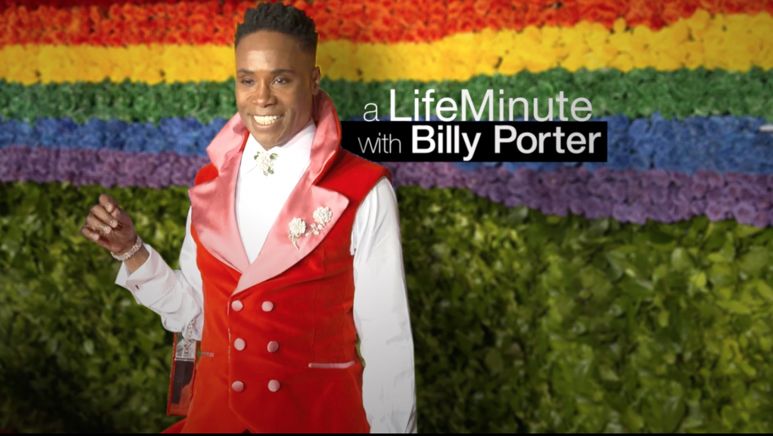 A LifeMinute with Billy Porter | LifeMinute TV