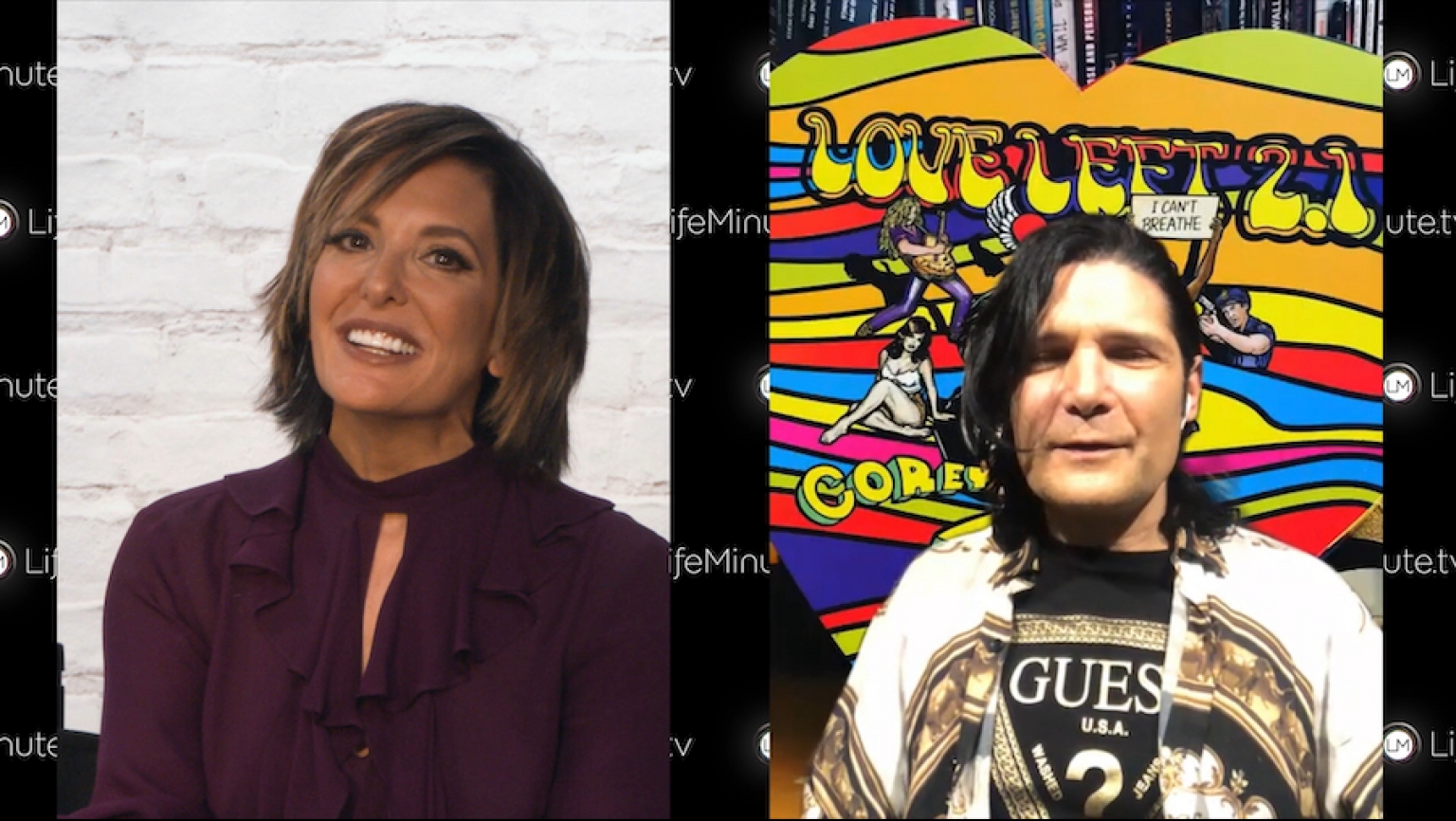 Corey Feldman Gives Us an Ear-Full and We Like It | LifeMinute TV
