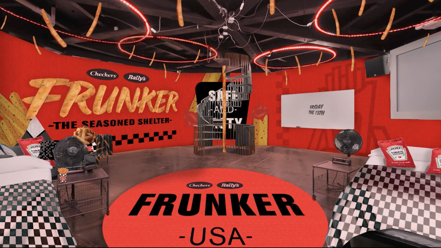Checkers & Rally’s Gives Lucky Winner a Stay in "The Frunker" to Keep ...