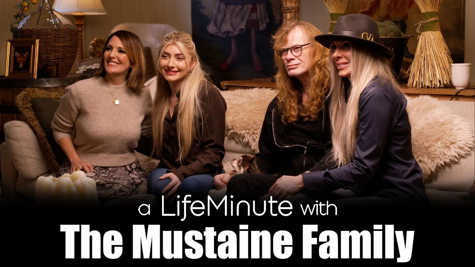 At Home with the Mustaines: Megadeth’s Dave Mustaine and His Family ...