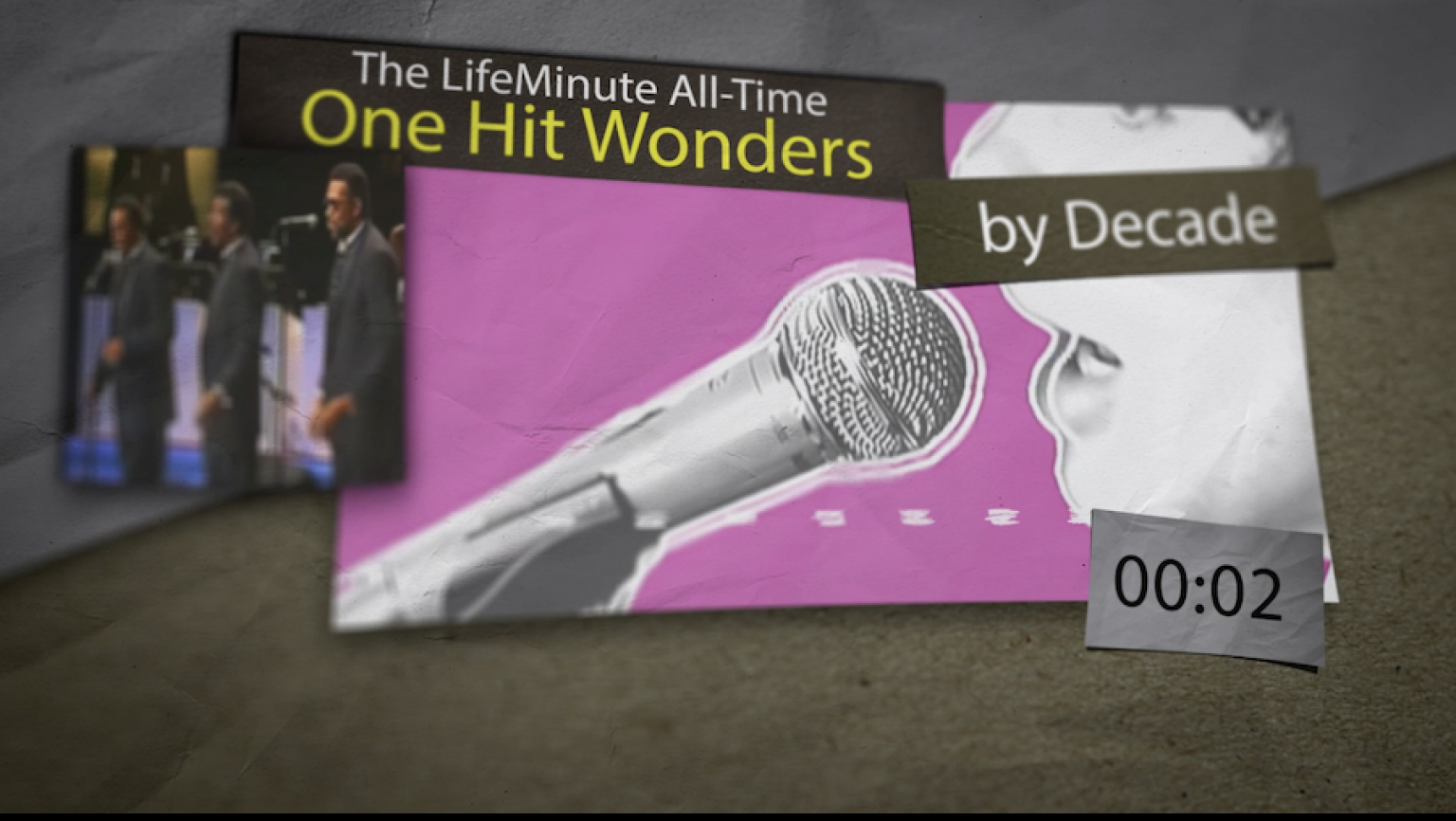 The Lifeminute All-Time 1 Hit Wonders by Decade | LifeMinute TV