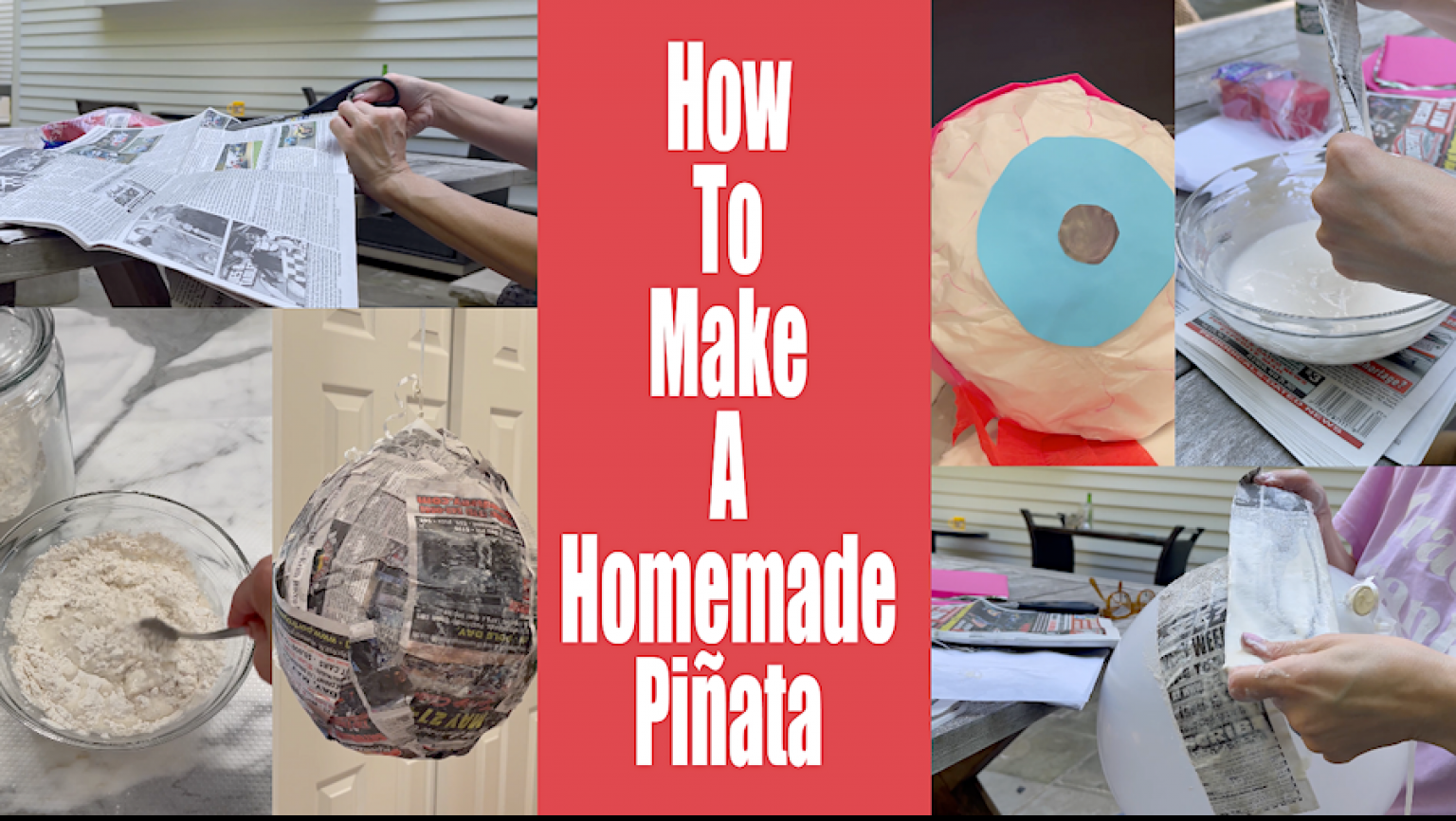 How to Make a Homemade Piñata | LifeMinute TV